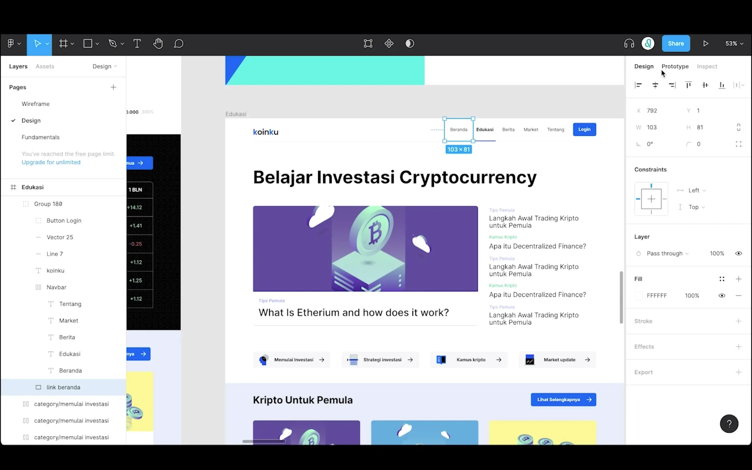 Membuat UI Design dengan Figma