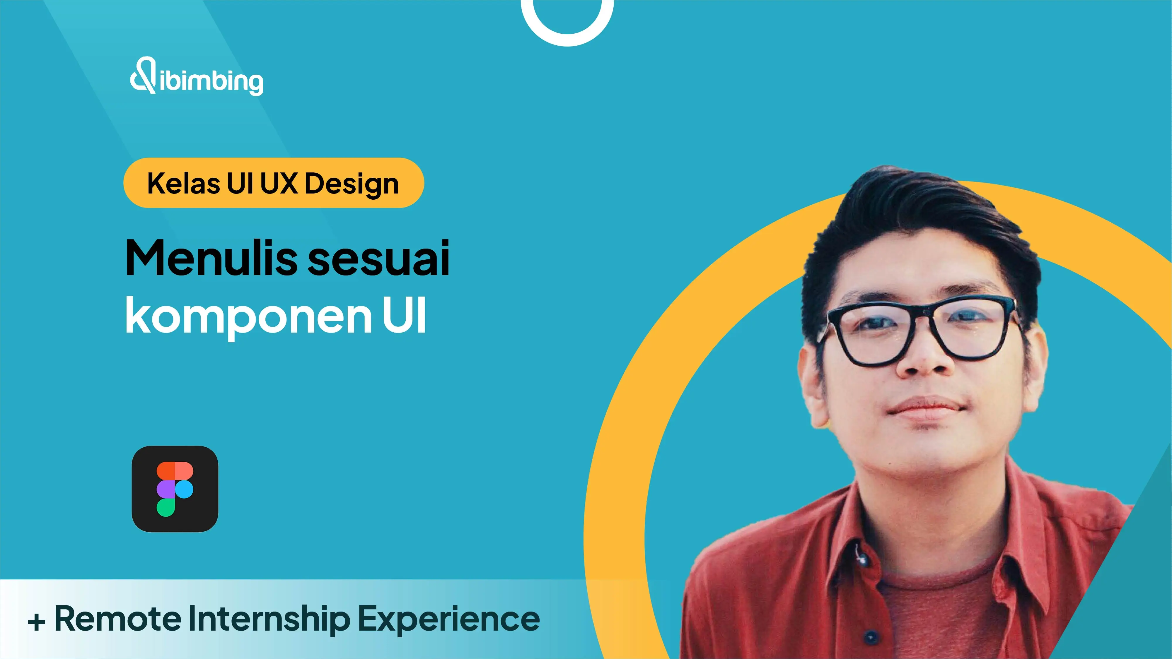 Menulis sesuai komponen UI