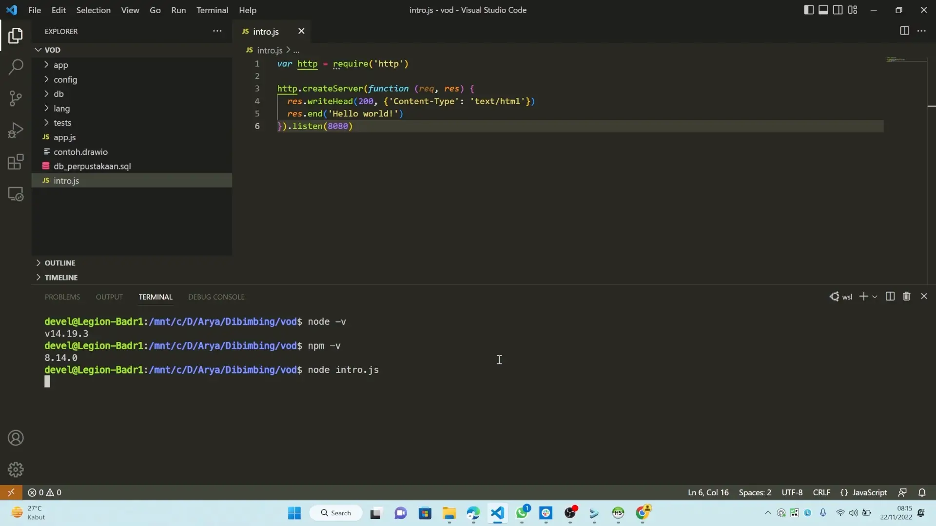 Build RESTful API with Node JS & Express JS
