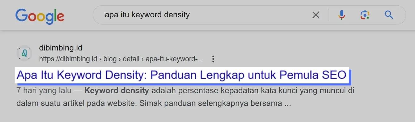 dibimbing.id - Apa Itu Title Tag? Fungsi dan Cara Menulisnya untuk SEO