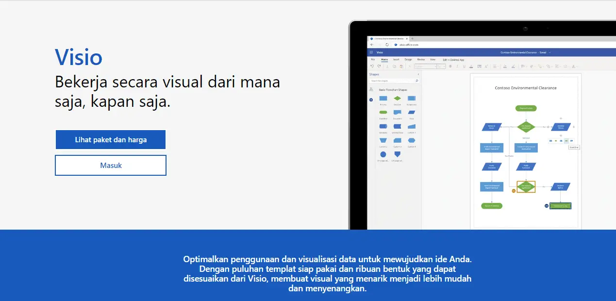 dibimbing.id - 3 Tahap Lengkap Cara Membuat Desain Interface di Visio