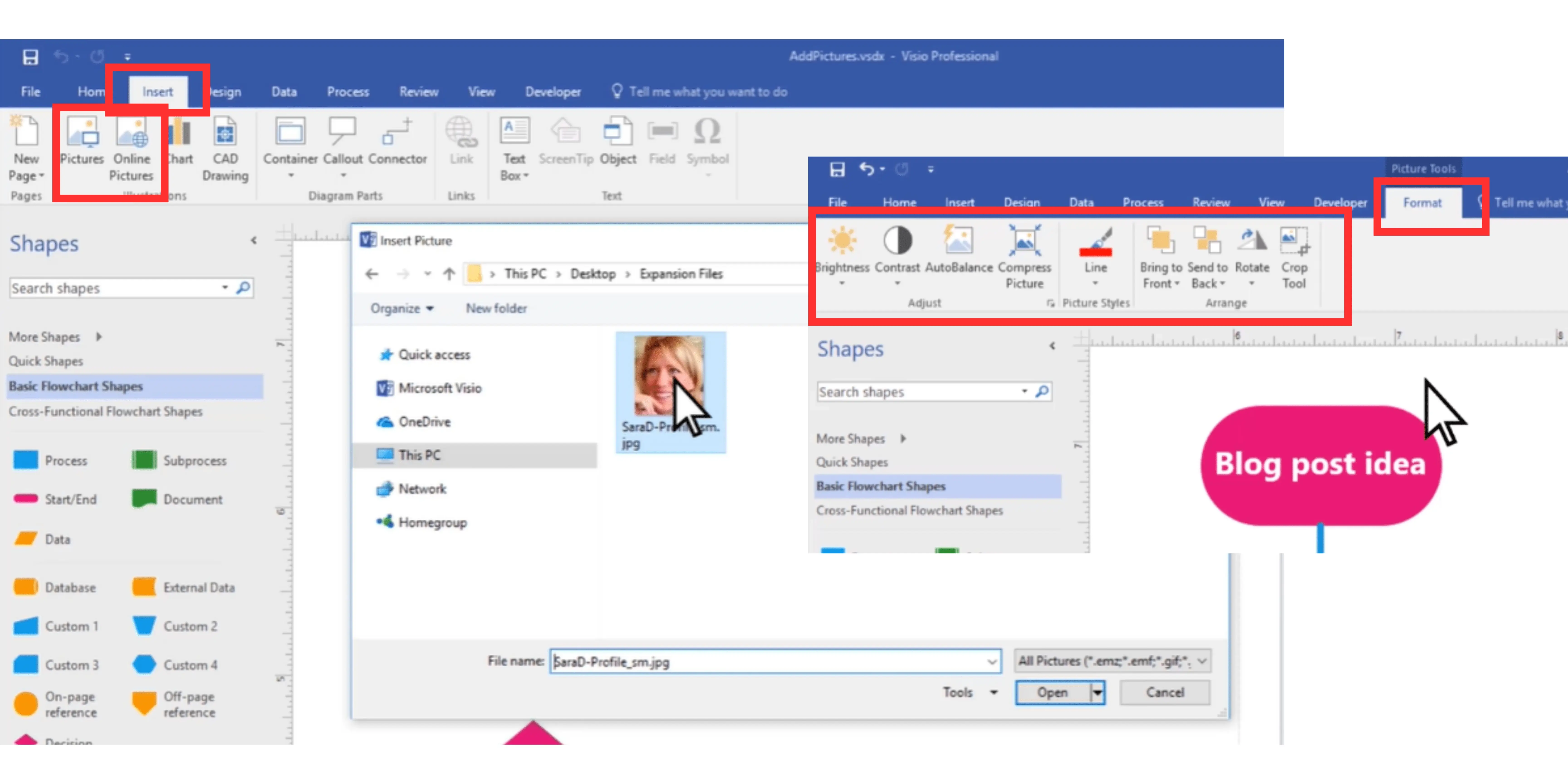 dibimbing.id - 3 Tahap Lengkap Cara Membuat Desain Interface di Visio