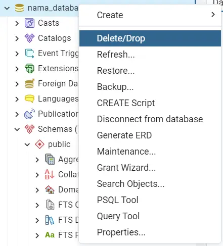 dibimbing.id - Cara Membuat dan Menghapus Database dan Tabel di PostgreSQL